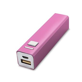 Powerbank Akku Tower Rosa | 2200 mAh